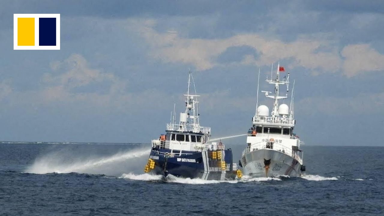 China deploys new floating barrier at Scarborough Shoal, satellite ...