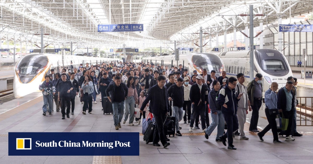 China’s ‘super golden week’ sees record-breaking travel on first day ...